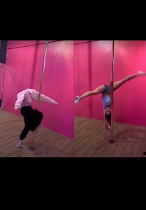 Who did it better? #poledancing #polechallenge #whodiditbest | Addictive Pole Fitness
