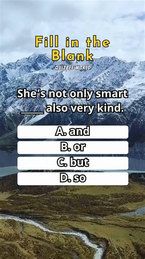 Fill in the Blank 67 #English #englishgrammar #fblifestyle #fblifestyle #quiz | Quizbee World