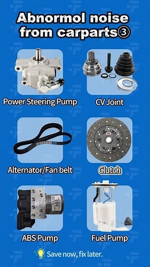 What Broken Car Parts Sound Like 🔧🚗 Identify car problems by sound! #cartips #mechanic #cartrouble
