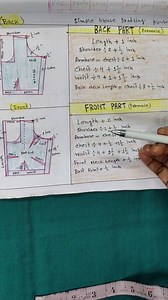 Learn sewing 🪡✨ Simple Blouse Drafting Ideas ✨ #easystitch #fblivevideo #blouseideas #sewingtips | Reba Modak