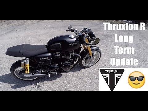 HONEST Triumph Thruxton R 1000 Mile Review! Long Term Update