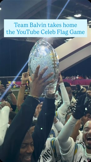 Caden Davis on Instagram: "@jbalvin and his team takes down the YouTube celeb flag football game @youtube - #football #nfl #Superbowl #seahawks #patriots"