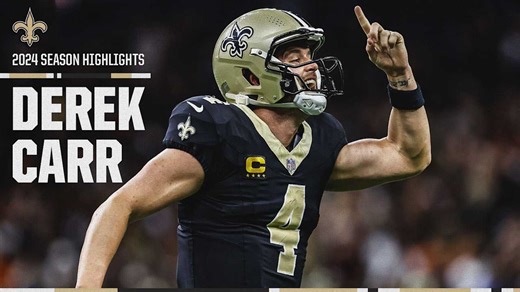 Highlights: Derek Carr's Top Plays | 2024 NFL Season