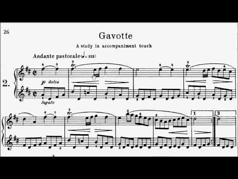 First Lessons in Bach Book 2 No.2 Gavotte 2 ou la Musette BWV811 English Suite No.6 Sheet Music
