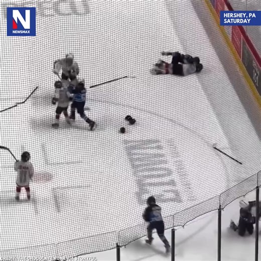 WHAT THE PUCK?: A youth hockey team is under fire after players ages 8 and under staged a brawl during an intermission “Mites on Ice” game at an AHL Hershey Bears game on Saturday in Pennsylvania. The Central Penn Panthers Youth Ice Hockey Club is conducting an internal review to find out why its players took part in the stunt. The Hershey Bears issued a statement apologizing for the incident and said they will work with participating teams to make sure it doesn’t happen again. | NEWSMAX