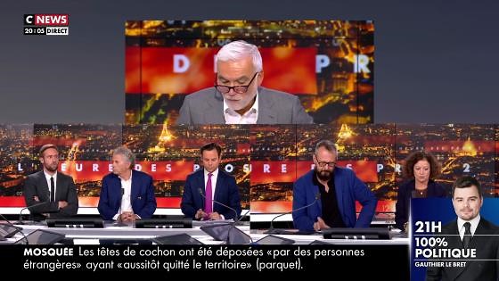 Pascal Praud sur CNews, mercredi 10 septembre 2025
