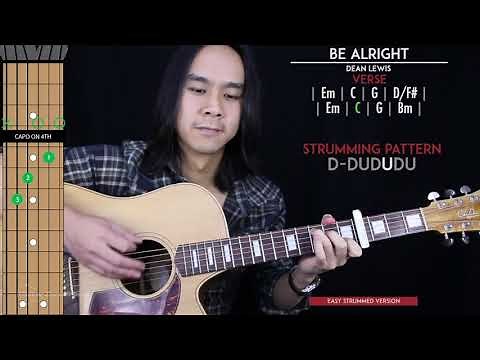 Be Alright Guitar Cover Acoustic - Dean Lewis 🎸 |Tabs + Chords|