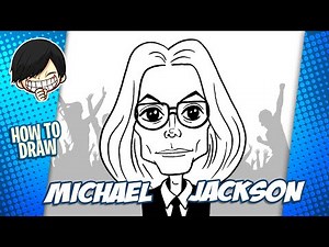 How to draw Michael Jackson