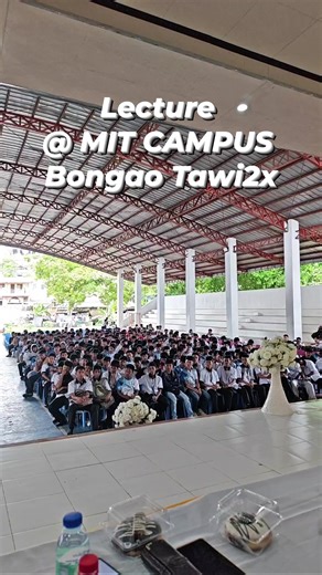 Lecture @ MIT Campus | Bongao Tawi2x | Mohammed Hosaen Averoun III