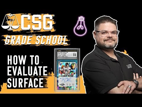 Grading the Surface of a Card