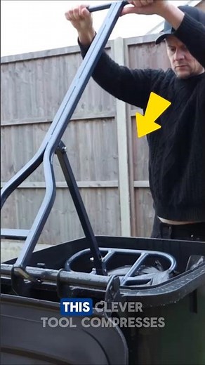 Incredible Trash Bin Compactor Tool