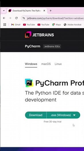 how to find and download pycharm