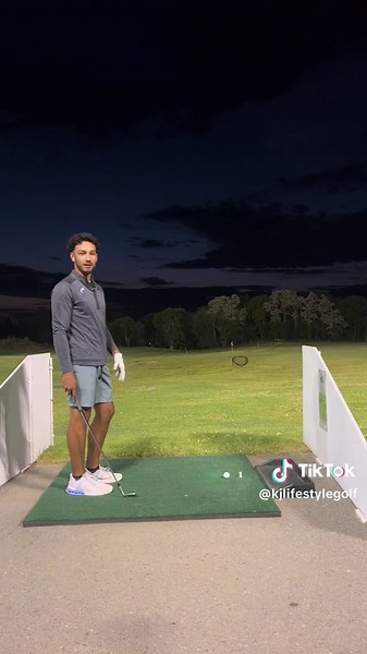 Fun Golf Range Routine with Friends