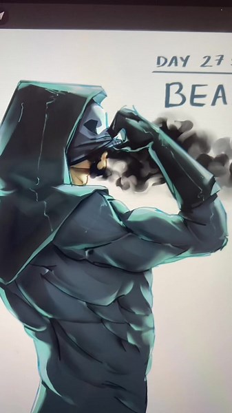 Wraith Ghost Fan Art for Inktober 2023