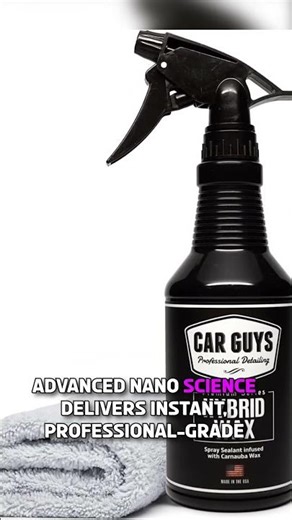 CAR GUYS Hybrid Spray Wax Advanced Car Wax Long Lasting and Easy To Use Safe on All Surfaces