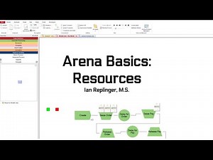 Arena Basics: Resources, Scheduling, Failures, and Animations