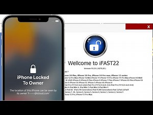 Quick Unlock iPhone Locked To Owner 2023 | How to Remove iCloud Account by iFast22