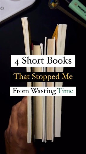 33K views · 343 reactions | 4 Short Books That Helped Me Stop Wasting...