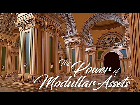The Power of Modular Assets Blender 2.8