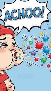 💧 Why Do We Sneeze and Cough? | Easy Science for Kids!