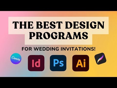 Wedding Invitation Design Programs | Best Programs for Stationers