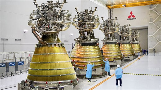 Inside Mitsubishi's Gigantic Rocket Factory in Japan