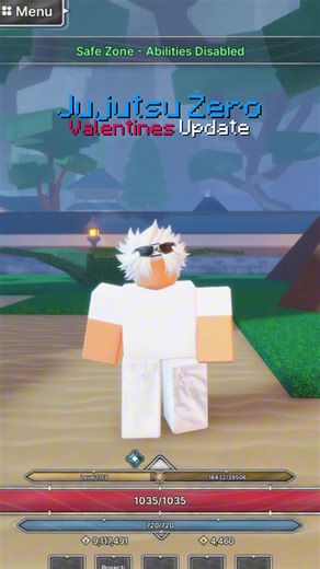 New Valentine's Update in Jujutsu Zero on Roblox