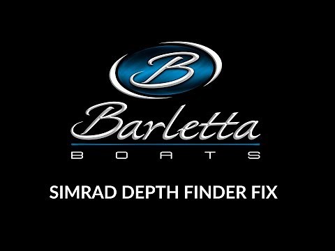 Simrad Depth Finder Fix