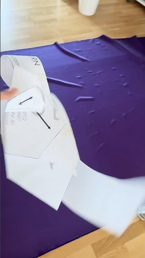 How to Lay Pattern on the Fabric | Sewing for beginners 🧵🪡