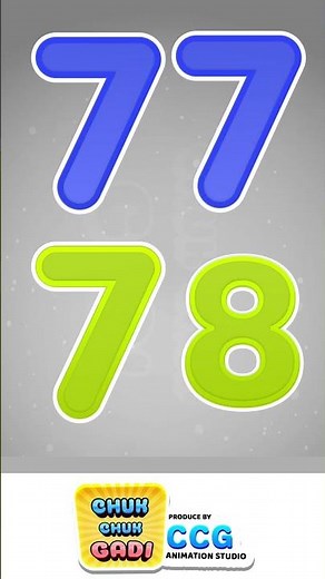 Counting 71 to 80 | Learn Numbers with Fun Animation