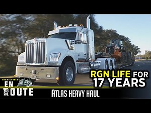 Atlas Heavy Haul's '23 W990 with Denny | En Route