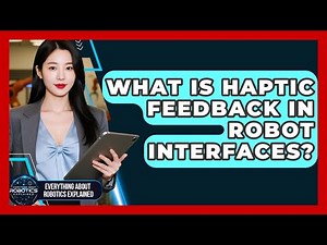 What Is Haptic Feedback In Robot Interfaces? - Everything About Robotics Explained
