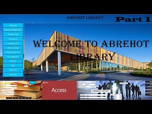 Library Database Managment System Using MS ACCESS Part 1