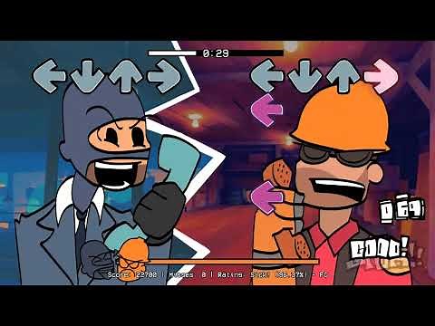 FNF: Team Fortress 2 – Prank call / SPY VS ENGINEER █ Friday Night Funkin' – mods █