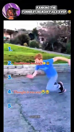 Ranking Human Fails That Went Too Far😂 #humanfails #funny #ranking #hilariousfails