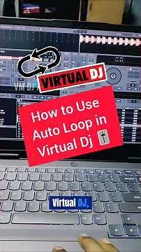 How to Auto Loop in Virtual DJ Software #virtualdj #loop