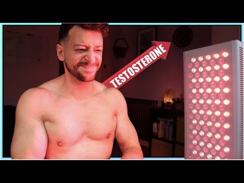 Does red light therapy increase testosterone?
