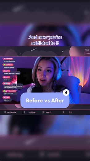 I changed and so did my equipment too! 🥰 looking more professional now #smallstreamer #smallstreamercommunity #streamertips #streamergirl #streamerlife #twitchmoments