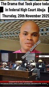 54K views · 677 reactions | The world has fallen apart, Nnamdi kanu has been sentence to Life imprisonment #NnamdiKanu #IgboAmaka | ErnestO global back page | Facebook