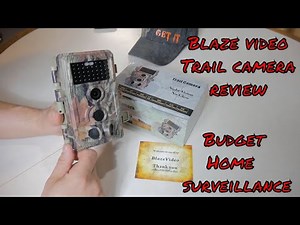 Home security camera on a budget/ No glow Trail cam option