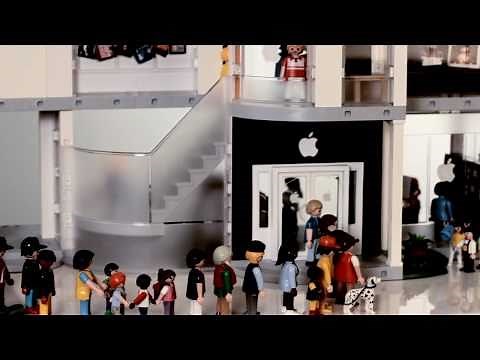 Playmobil Apple Store Play Set from ThinkGeek