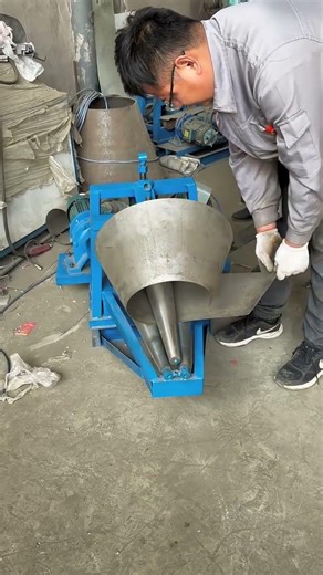 Electric Three-Cone Rolling Machine Operation Method#youtubeshorts