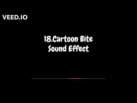 Cartoon Bite Sound Effect