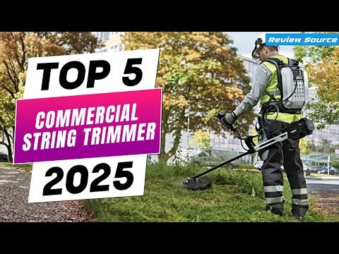 Top 5 Best Commercial String Trimmers 2025 🌿 | Built for Power & Performance!