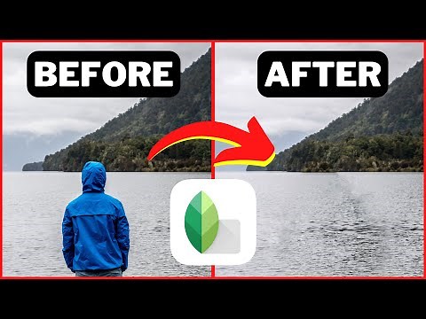 How To REMOVE A PERSON From Any Photo Using Snapseed (iOS & Android) [2023]
