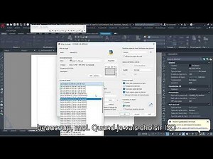 Mise en page dans Autocad