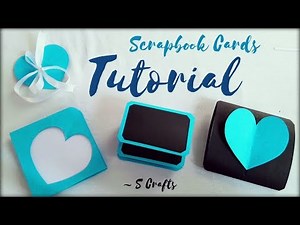 Scrapbook card Tutorial ✂️ | S Crafts | Handmade scrapbook making | scrapbook Gift ideas | easy