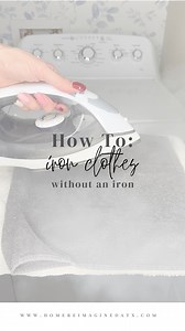 Wrinkled clothes? 😵💫No Problem!! Get them cleaned up without an iron. 🥹 Either 1) Spray clothing with water 💦 or 2) add a few ice cubes to the dryer or 3) add a damp washcloth. 🧊 Then with all 3 options, toss clothe back in dryer and run on low heat for 10 minutes to remove wrinkles! 👔 Find all products from my house and videos in my Amazon Shop in bio!✨ ⭐️Like and follow along for more home hacks and cleaning hacks! ⭐️ #cleantok #cleaningtiktok #cleaninghacks #cleaningmotivation #trashcan
