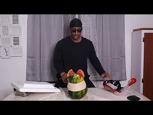 EXPLODING A WATERMELON WITH RUBBER BANDS!