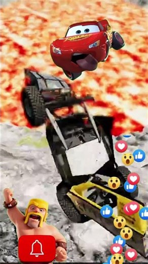 Cars vs Giant Lava Pit – BeamNG.drive 4 #beamng #shorts #beamngdrive #car #usa #viral #india